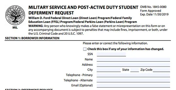 Steps to request Student Loan Deferment: 8 forms | finder.com