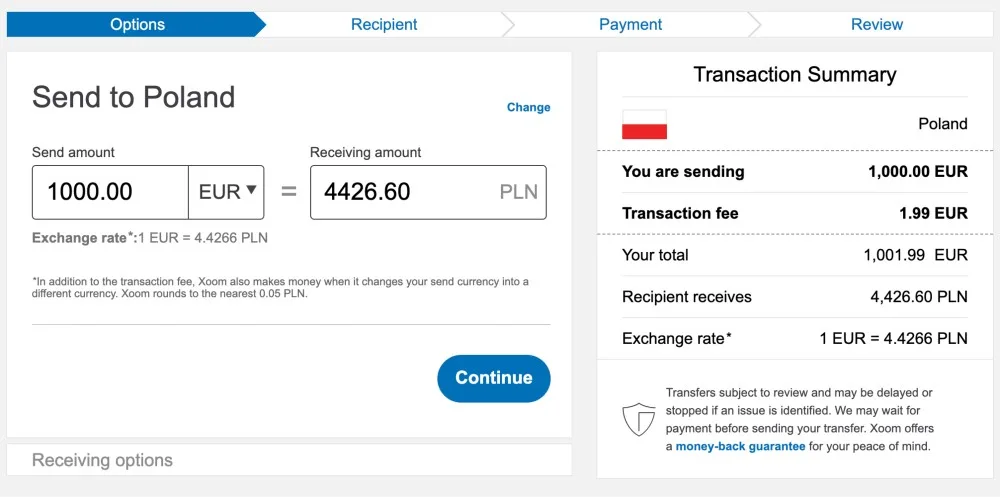 Transaction Tracking Login